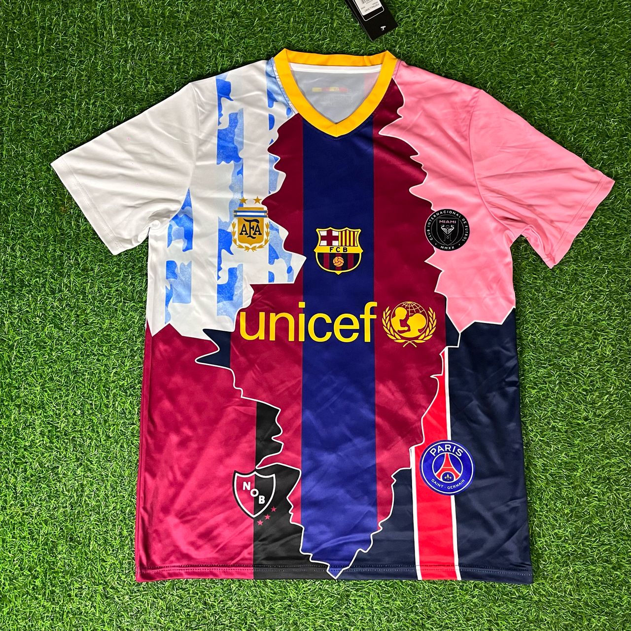 Lionel Messi GOAT Combo Football Jersey – All Teams Special Edition ...